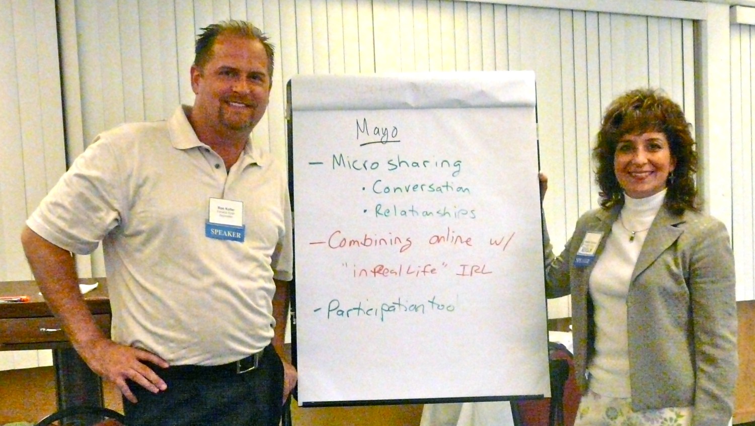 Deb Nystrom & Ron Koller presenting at the OD Summit – Reveln Consulting